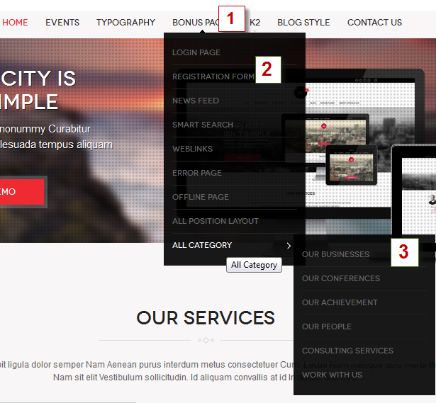 JA Zite - Joomla template documentation | JoomlArt